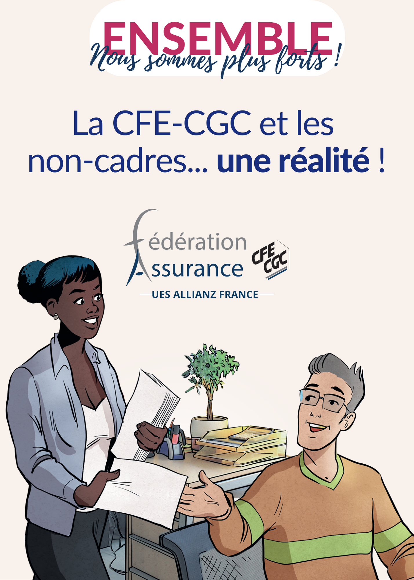 La CFE-CGC et les non-cadres ? une réalité… : Allianz CFECGC
